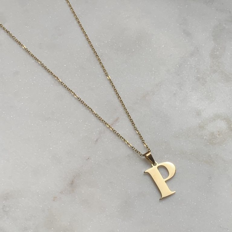 Collier INITIALE - La Boutique de Cha